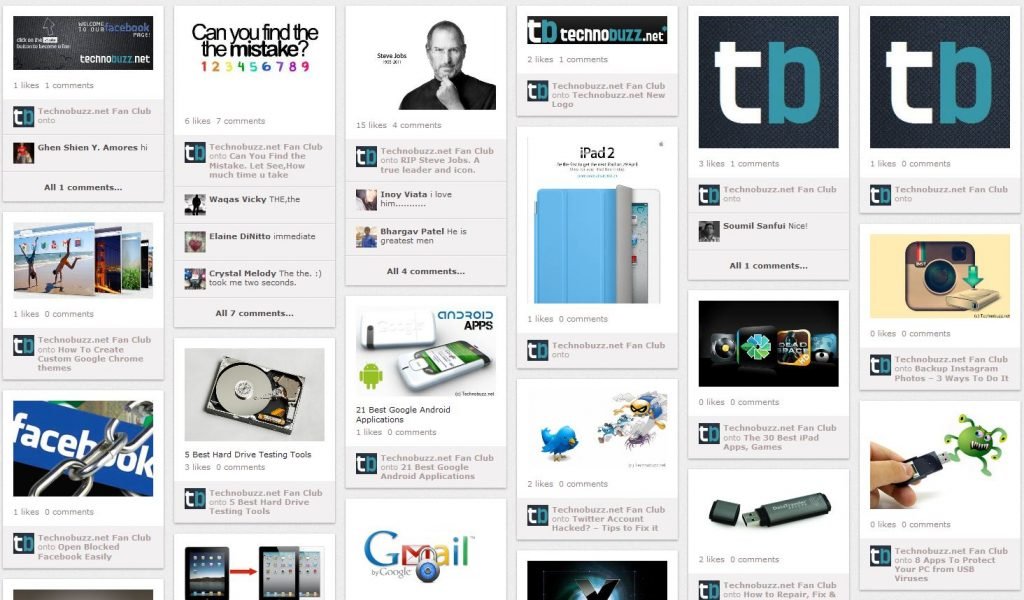 How to View Facebook Pages Like Pinterest - TechnoBuzz | How to Android Guides, Tips