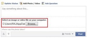 Facebook Tip: Upload Images To Facebook Via URL - TechnoBuzz | How to ...