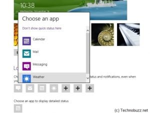 How to Add Notifications on Windows 8 Lockscreen - TechnoBuzz | How to Android Guides, Tips