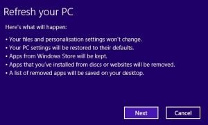 Repair Windows 8 Using The Refresh Feature - TechnoBuzz | How to Android Guides, Tips