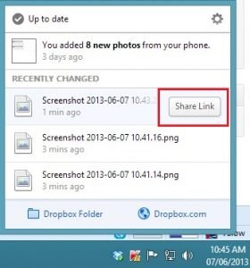 How to Automatically Share Screenshot With Dropbox - TechnoBuzz | How to Android Guides, Tips