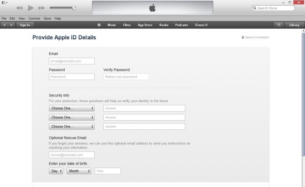 Steps to Create Apple ID iTunes Account Without Using Credit Card ...