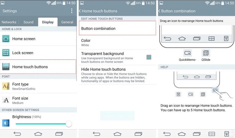 How to Customize Navigation Buttons on LG G3 Smartphone - TechnoBuzz | How to Android Guides, Tips